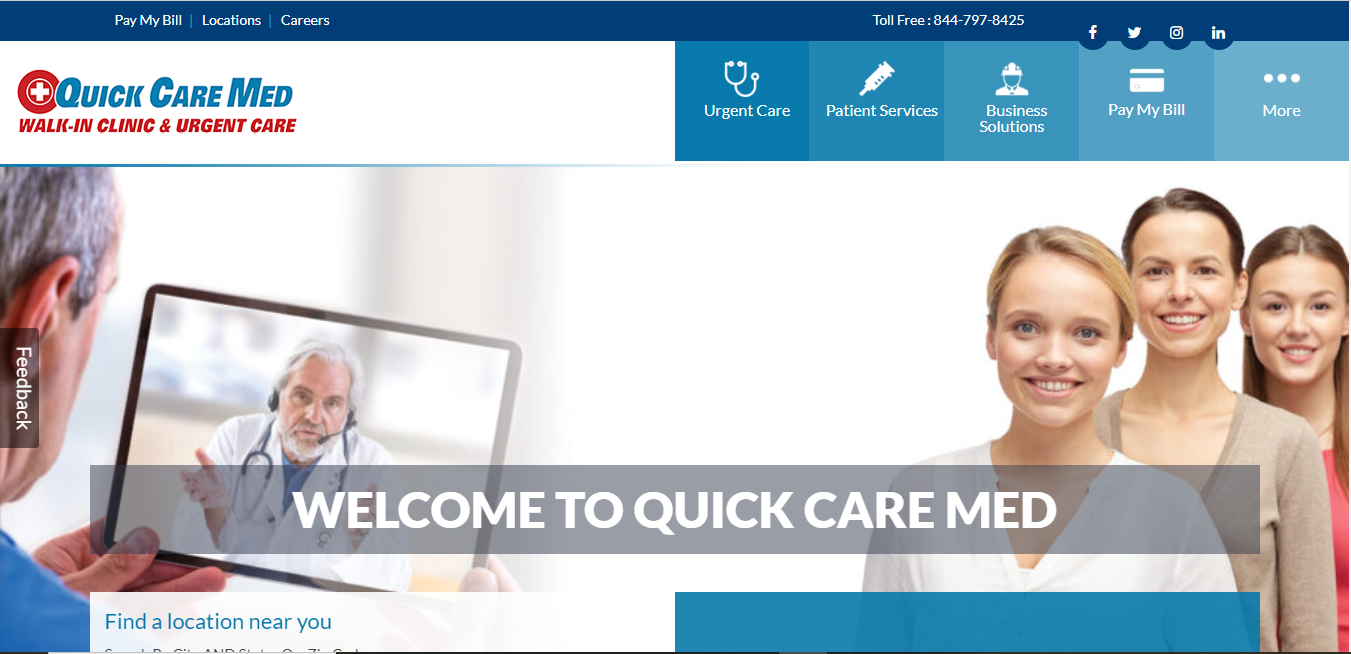 Quick Care Med | Walk in Clinic and Urgent Care (Beverly Hills) - SicknWell